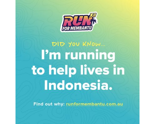 Downloadable Social Content - Run for Membantu